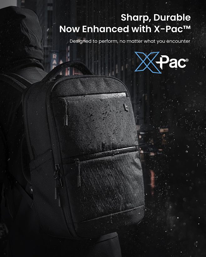 Amazon.com: tomtoc Laptop Backpack X-Pac Techpack Designed for Business ...