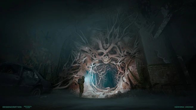 Regeneration - Organic Assimilation - Concept Art-花瓣网