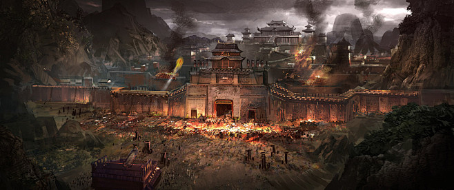 《画江湖不良人》场景气氛概念图 图小宇宙777