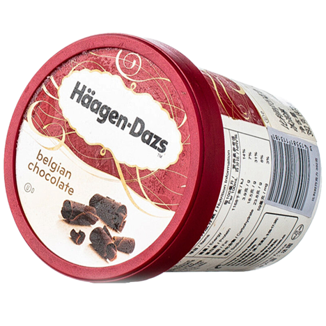 哈根达斯-比利时巧克力冰淇淋-81g_杯