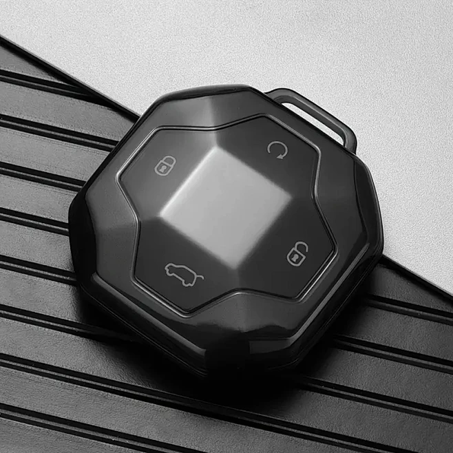 1件 TPU 智慧汽车钥匙套，4键防摔保护套，适用于奇瑞捷途T2旅行者2023 2024配件 0-花瓣网