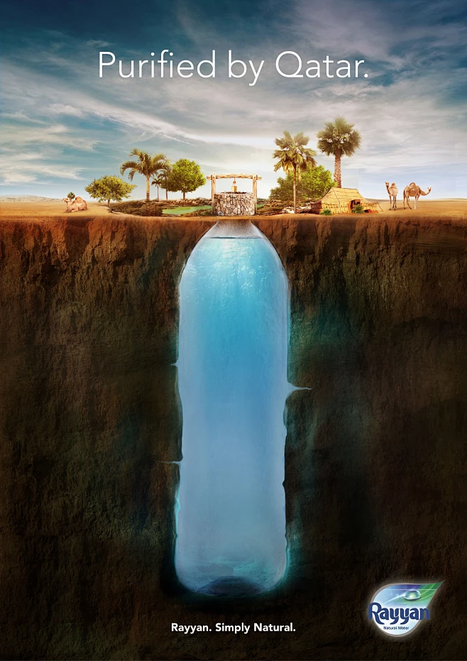 Rayyan Water | Purified By Qatar : Visualizing - Image Manipulation ...
