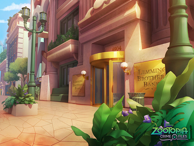 disney zootopia iOS Game video game ILLUSTRATION environment mobile ...