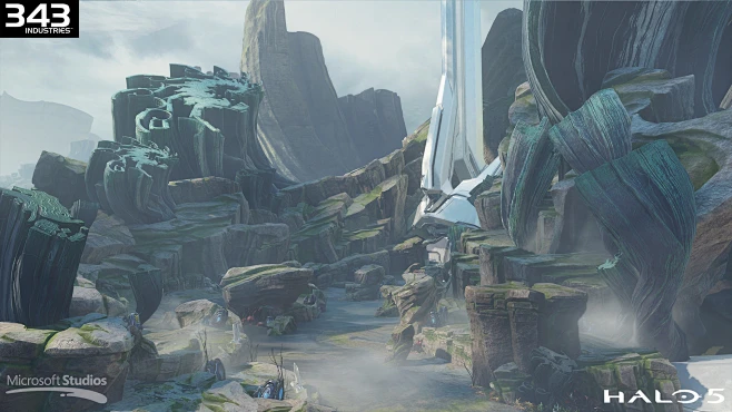 Halo 5 Environment Art, Jonathan Lindblom : I was in charge of driving ...