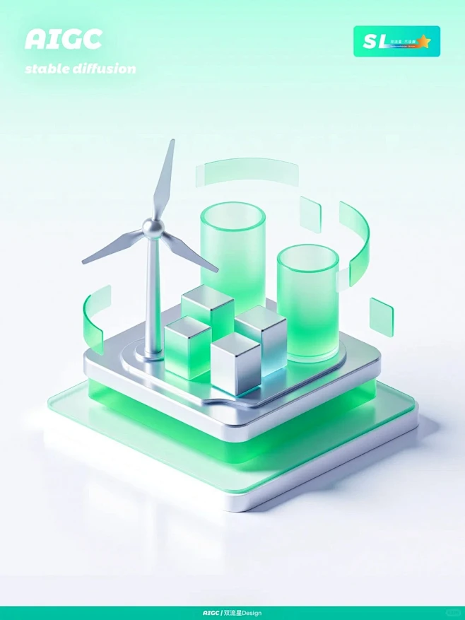 AIGC _ 新能源电力icon_4_双流星Design『UI设计』_来自小红书网页版-花瓣网