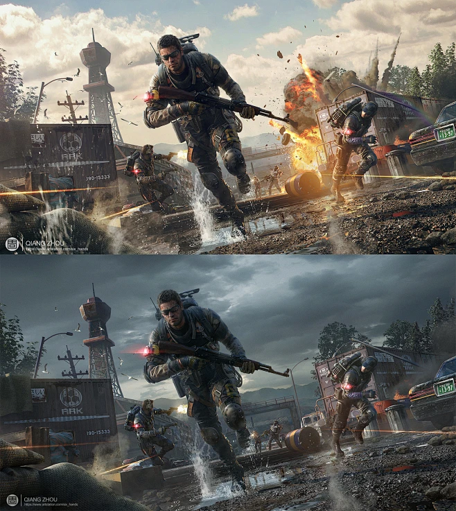 01e30b61c0b60611013f01cddee5c0(1)图片_03.FPS（PUBG、CODM、CF、和平精英）视觉专题KV图片素材-花瓣网