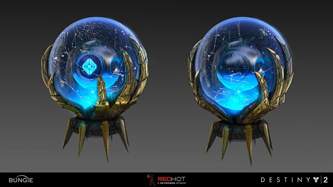 Destiny 2 - Prop Concept Designs-花瓣网