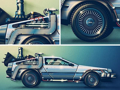 delorean-final-final-v2.ai lighting skeuomorphism skeuomorphic dmc ...