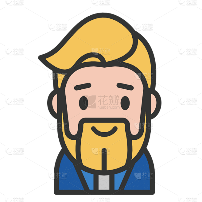 icon-人物头像元素