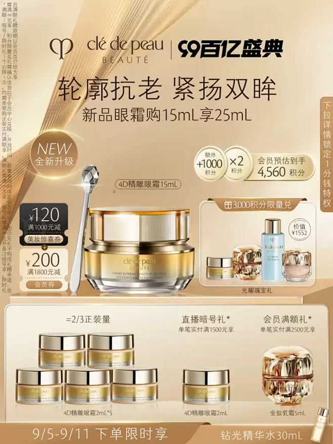 【会员节】肌肤之钥CPB 4D精雕眼霜紧致御纹眼周细纹-tmall.com天猫-花瓣网