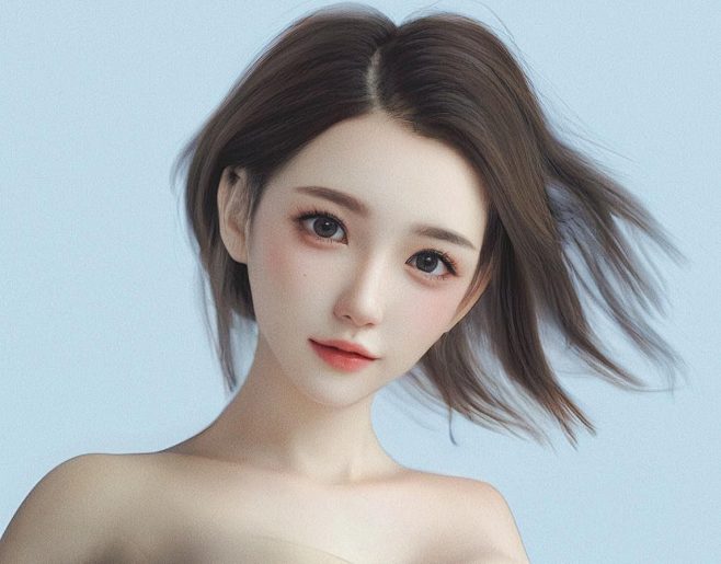 ★五星推介★Nevon大师清纯3D作品+FANBOX打包合集【240P/730M】-CG角色-微元素 - Element3ds.com!