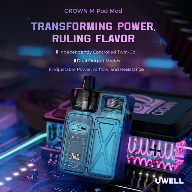 Uwell Crown M Pod Mod Kit