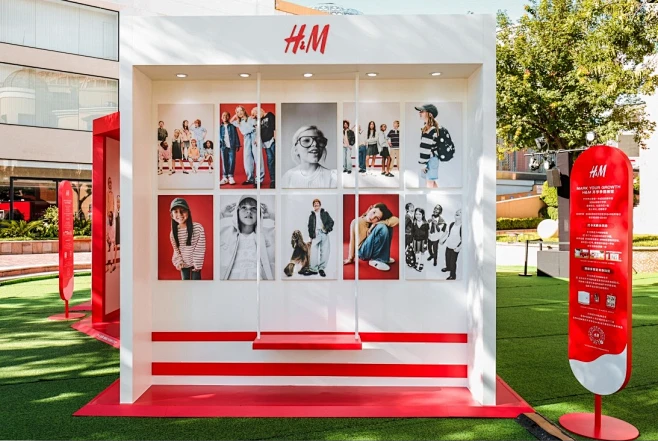 H&M「开学季照相馆」限时快闪（北京）-花瓣网