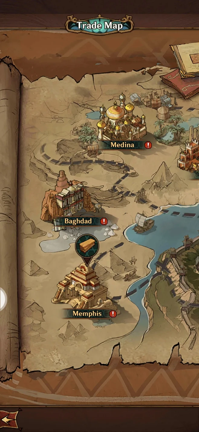 Golden Bazaar:Game of Tycoon-游戏截图-GAMEUI.NET-游戏UI/UX学习、交流、分享平台-花瓣网