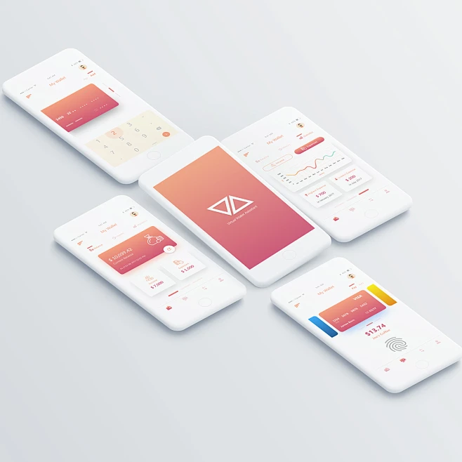 Virtual Wallet App : Virtual Wallet App user interface design-花瓣网