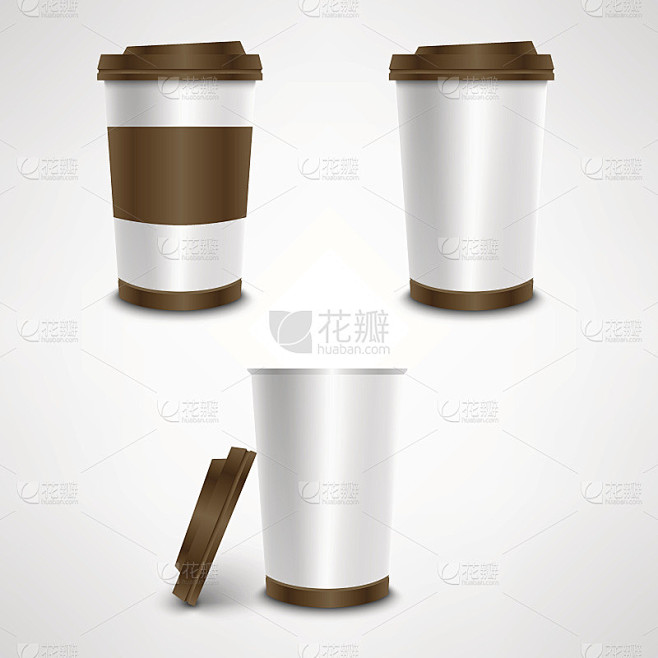 塑料咖啡杯模板