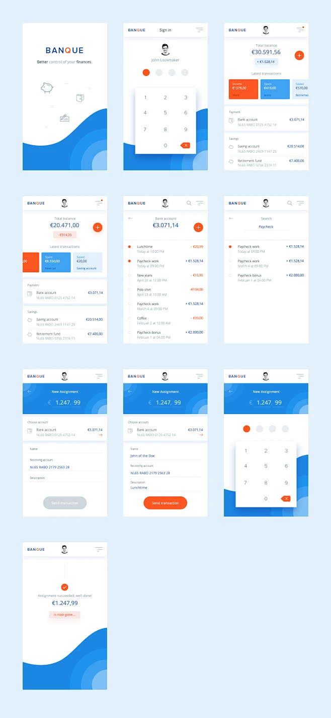 Bank design fullview-花瓣网