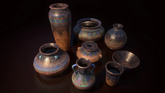 Ancient Egyptian Pottery, Julien Reliat : I made this piece for the ...