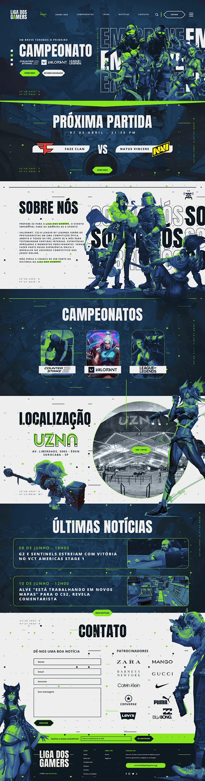 Liga dos Gamers :: Behance-花瓣网