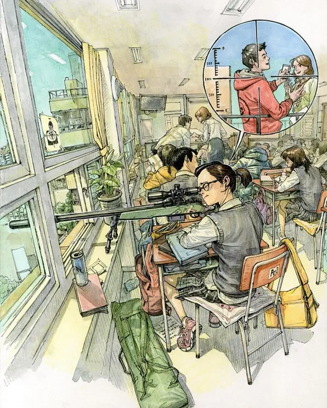 金政基素描作品集人物速写来自cgbook.cn (744)-花瓣网