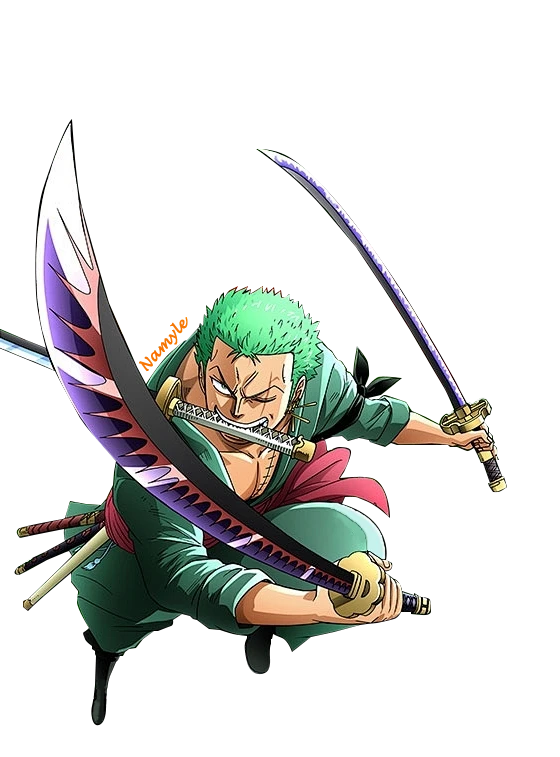 Roronoa Zoro (Render #4) by Namyle on DeviantArt-花瓣网