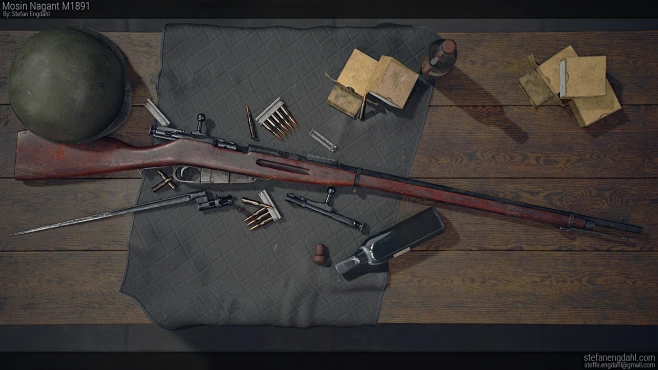 Mosin Nagant M1891-花瓣网