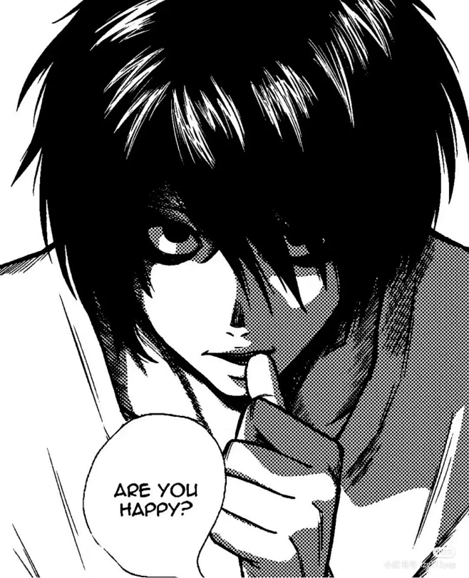 《死亡笔记》L-花瓣网