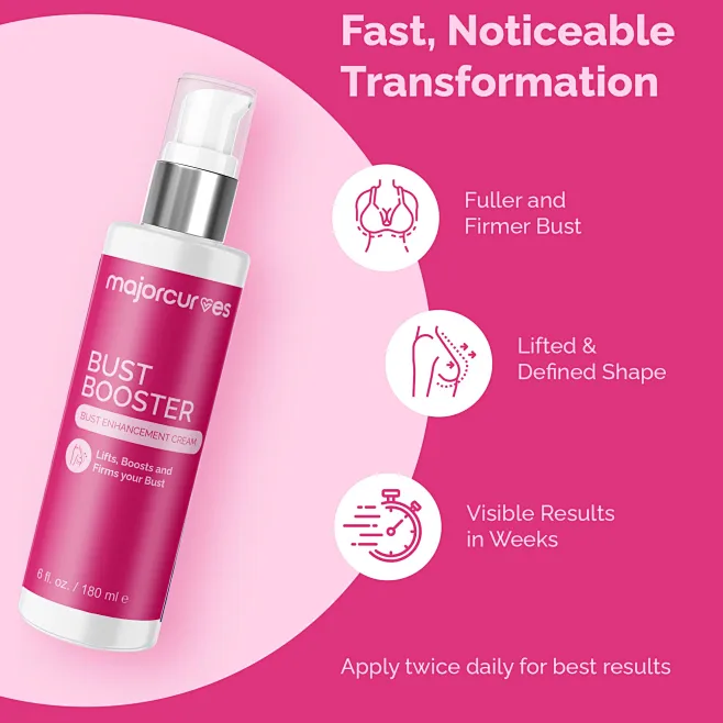 Amazon.com : Major Curves Bust Booster Breast Enhancement Cream ...