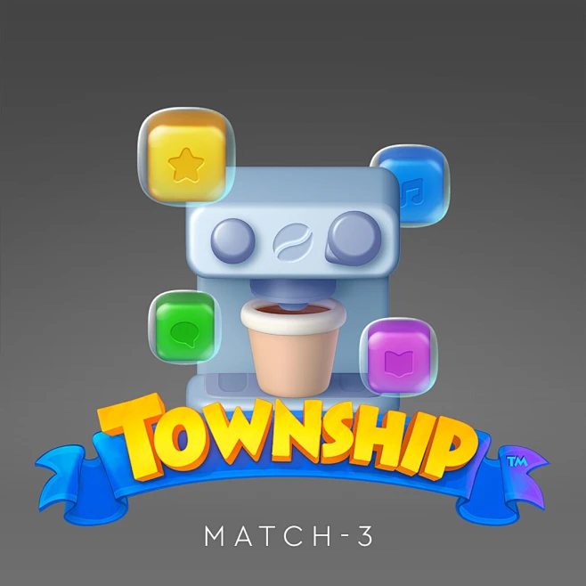 Match-3, Playrix Games-花瓣网