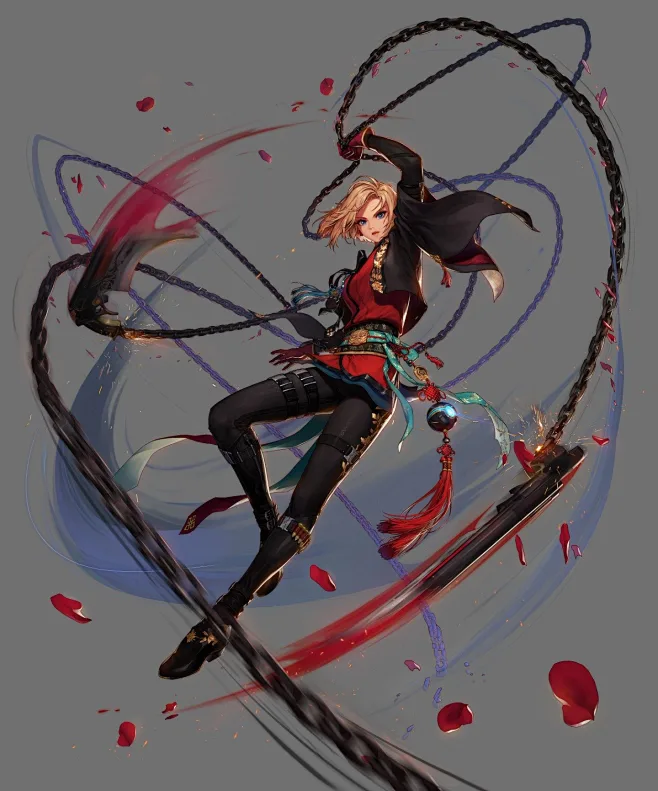 DNF全职业三觉立绘（部分立绘重做）-日韩画风-微元素 - Element3ds.com!-花瓣网