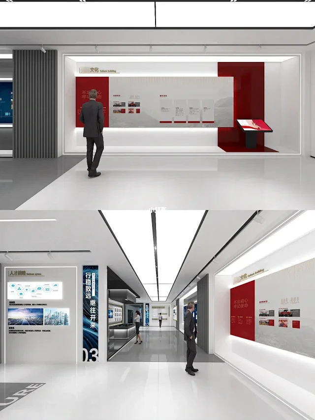 智慧展厅主题墙 - 小红书搜索图片_文化墙图片素材-花瓣网