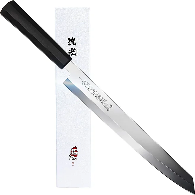 Amazon.com: TUO Sashimi Sushi Yanagiba Knife - Japanese Kitchen Knife ...