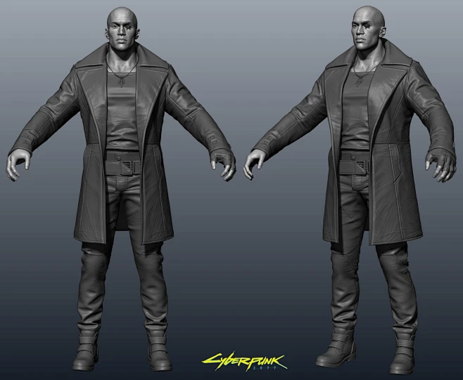 Cyberpunk 2077-River Ward-花瓣网