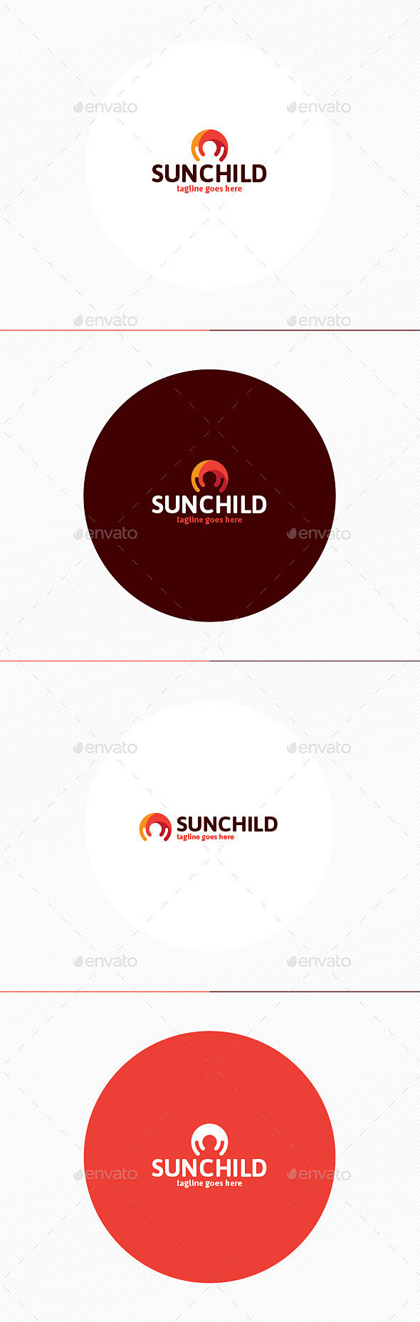 太阳的孩子标志——人类标志模板Sun Child Logo - Humans Logo Templates应用程序,应用程序,宝贝,身体,照顾 ...