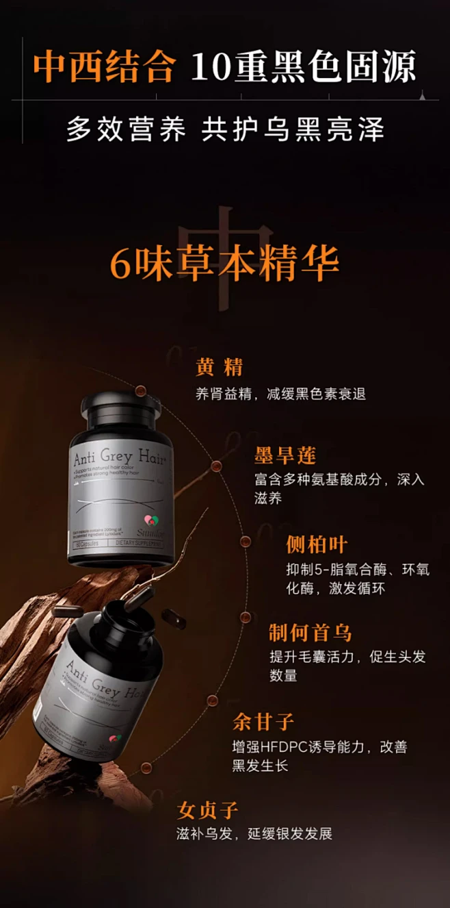 专利发色管理】升级版利妥黑男女通用-根源黑色素SUNULOS美国进口-tmall_04-花瓣网