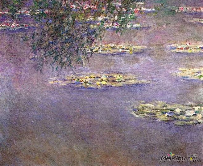 克劳德·莫奈 Claude Monet 高清作品《睡莲》 花瓣网