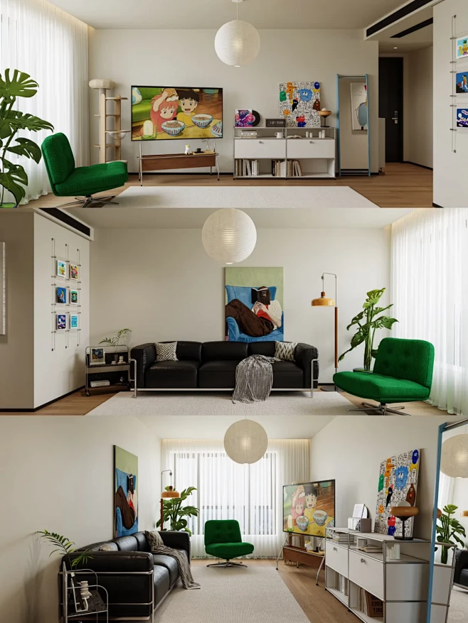 虹口119平米·中古包豪斯｜Kevin Ji设计新作 - 小红书-花瓣网