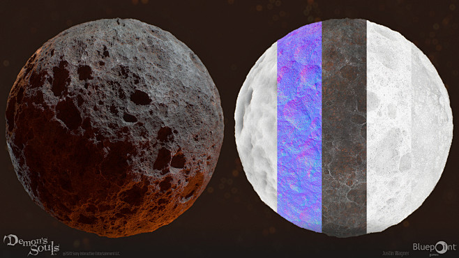 ArtStation - Demons Souls - StoneFang Tunnel Materials Pt-花瓣网