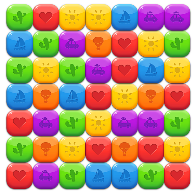 mobile game Visual Development cartoon colorful UI Game Development ...