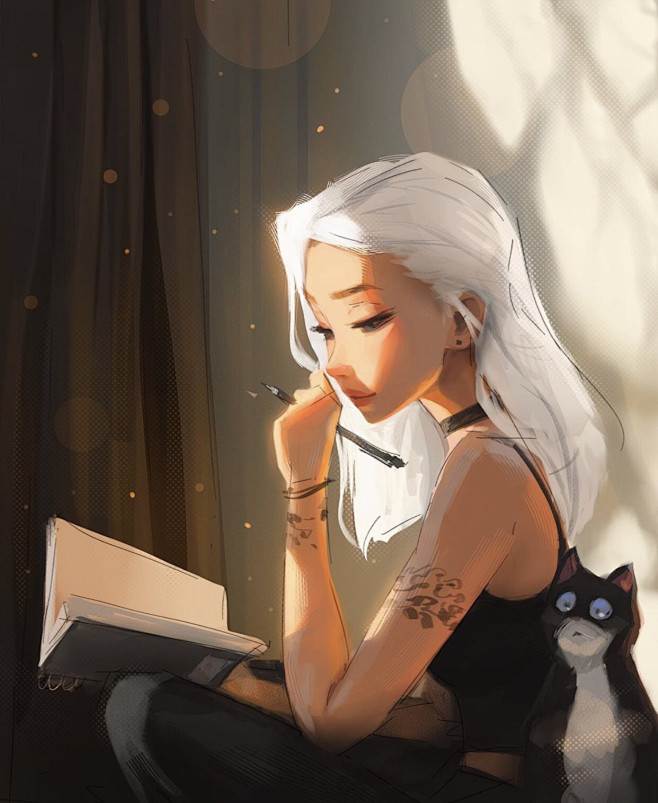 插画师 Sam Yang ins:Samdoesarts