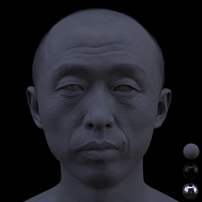 Realistic human head study, hang li : This work starts with Jia ...