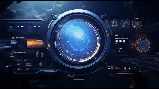 Bella_Zhang_UI_Design_cool_visualization_big_screen_Future_tech ...