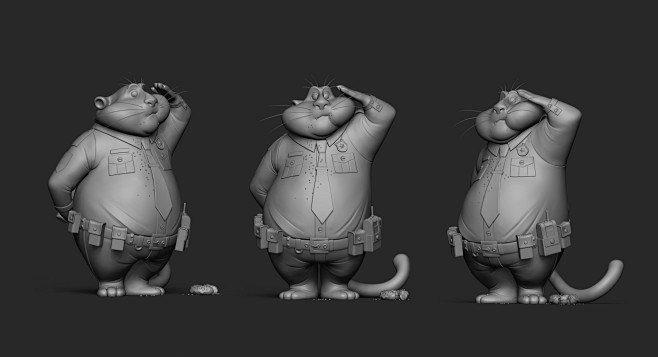Clawhauser Alexey Bakakin Fanart Cl