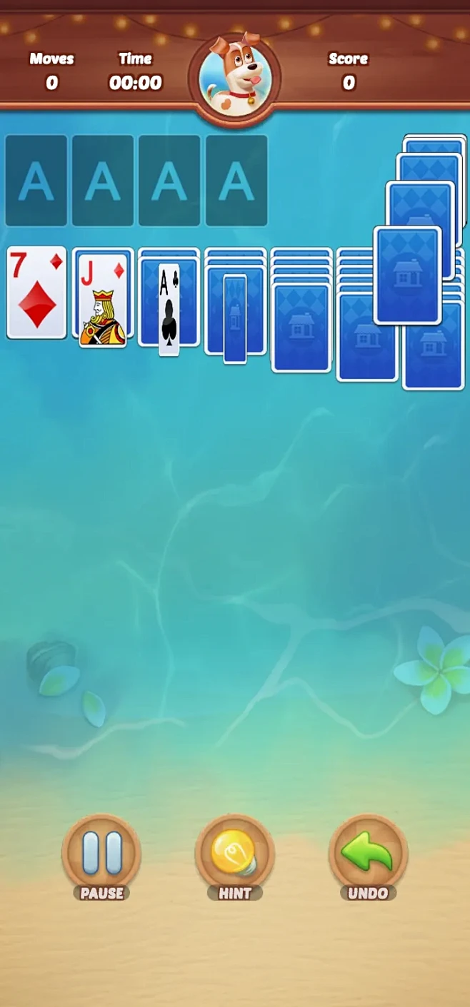 Solitaire Classic-游戏截图-GAMEUI.NET-游戏UI/UX学习、交流、分享平台-花瓣网