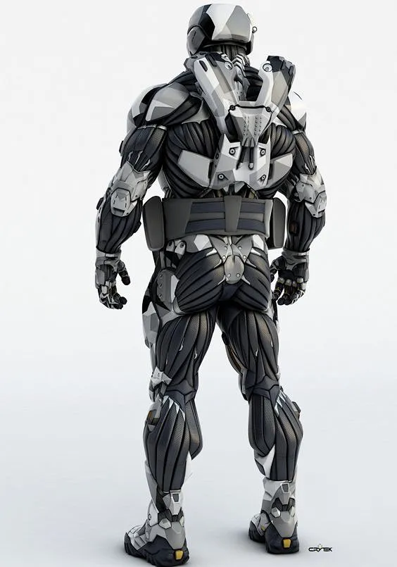 ArtStation - Nanosuit 2 multiplayer character model, Dima Gait-花瓣网