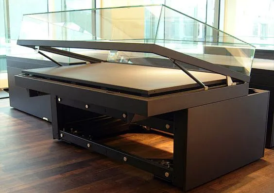 Zone Display Cases - Products - Table cases - Museum quality display ...