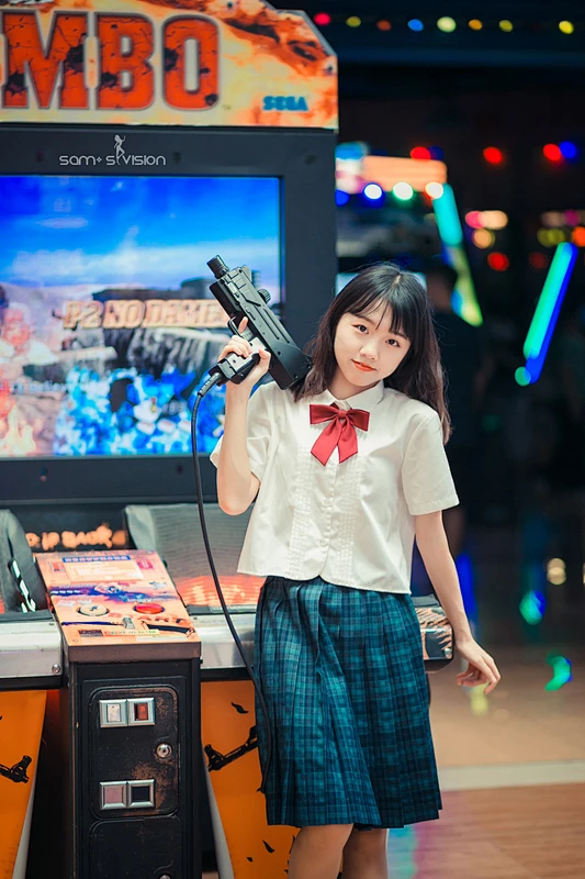 电玩城JK少女_人像_POCO摄影,电玩城,jk图片_人像 | 日系图片素材-花瓣网