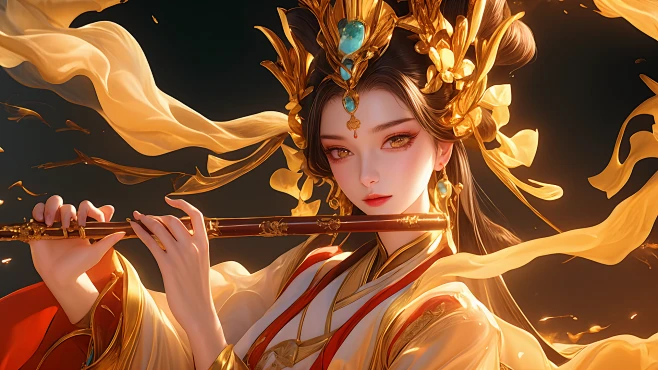 3D色系女孩(横)-hzj(25)-花瓣网