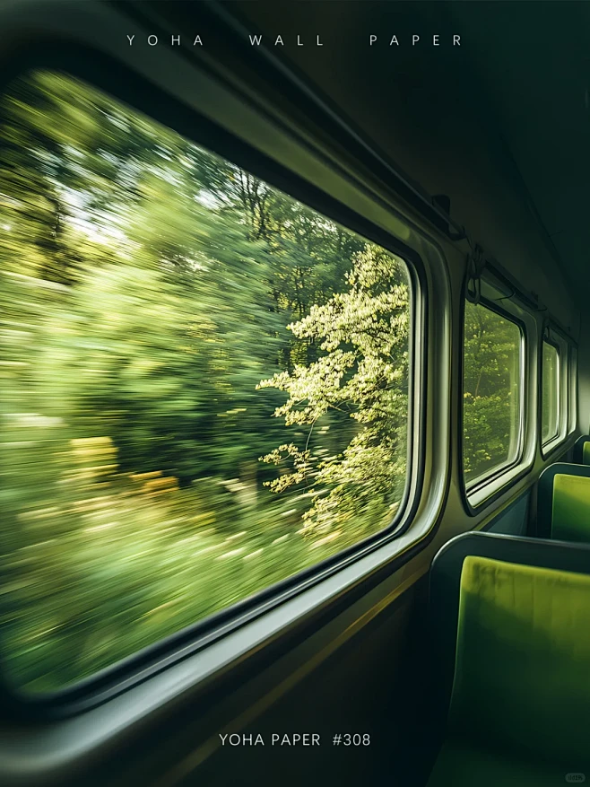 高级感壁纸/车窗外流走的光景/YOHA壁纸 - 小红书-花瓣网