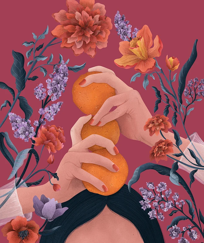 graphic design ILLUSTRATION Palm Springs Pool summer summer ...